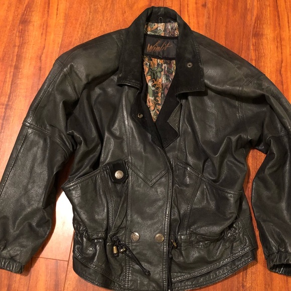 Winlit | Jackets & Coats | Vintage Winlit 8s Leather Jacket | Poshmark